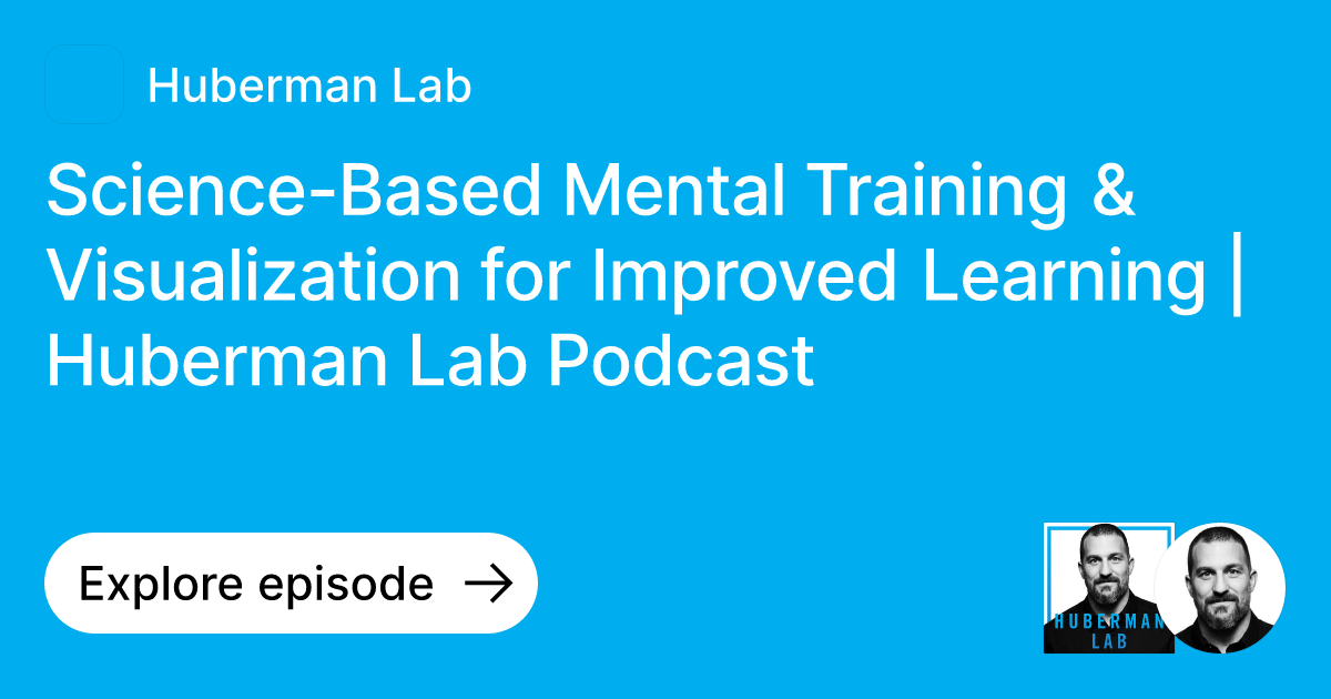 Episode: Science-Based Mental Training & Visualization for Improved ...
