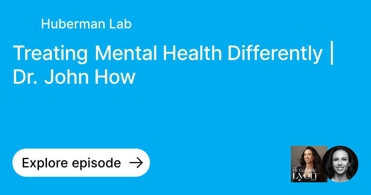 Episode: Treating Mental Health Differently | Dr. John How | Ask ...