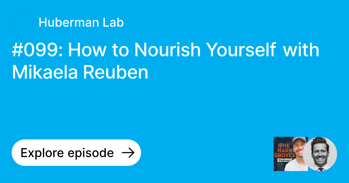 Episode: #099: How to Nourish Yourself with Mikaela Reuben | Ask ...
