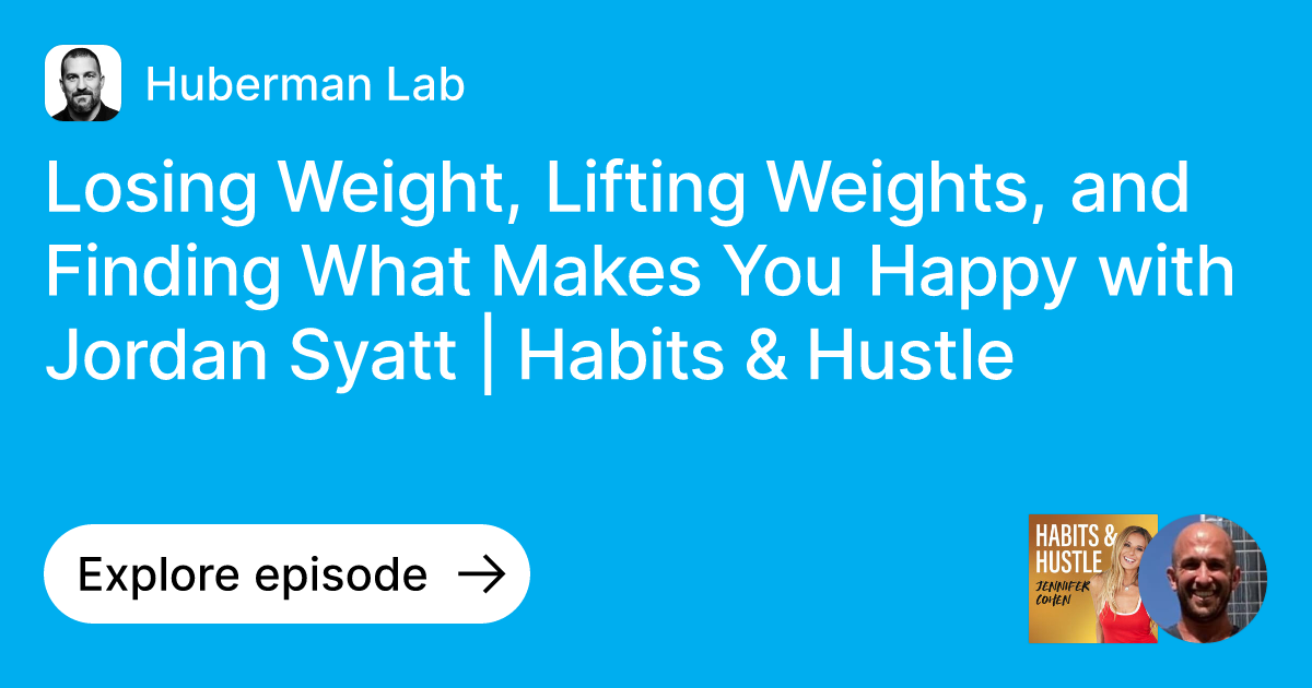 Episode: Losing Weight, Lifting Weights, and Finding What Makes You ...
