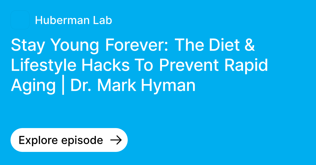 Stay Young Forever: The Diet & Lifestyle Hacks To Prevent Rapid Aging ...