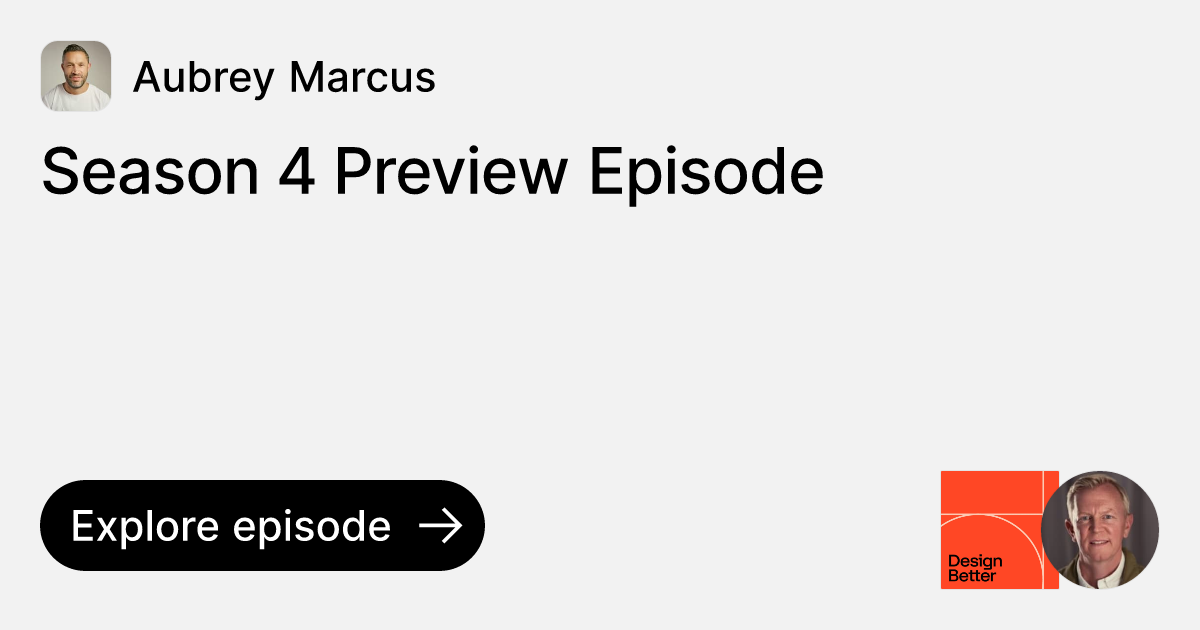 Episode: Season 4 Preview Episode | Ask Aubrey Marcus